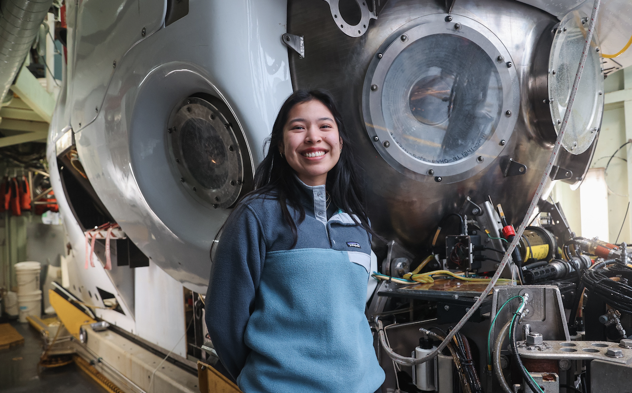 Stefani Martinez studies how microbes consume methane with NSF - ANSEP